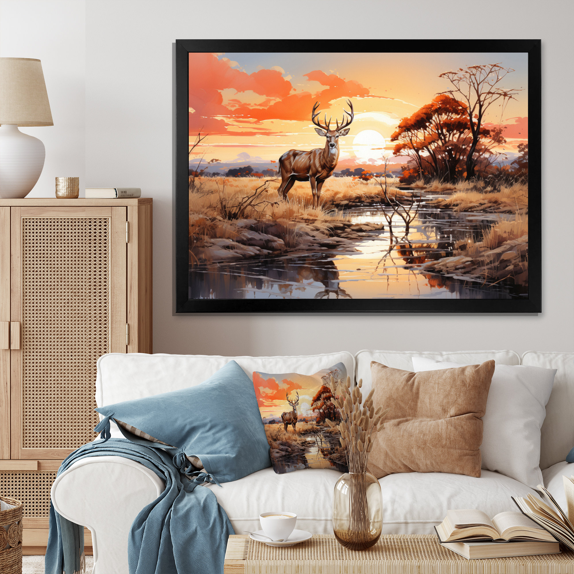 Loon Peak Greater Kudu Antelope II - Animals Canvas Wall Art - Wayfair Canada